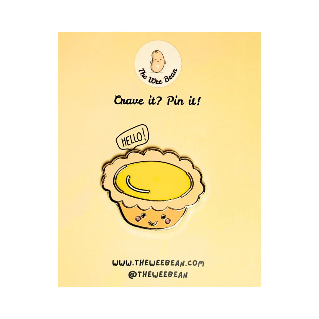 Egg Tart Adorable Enamel Pin Pals Bookazine Hk