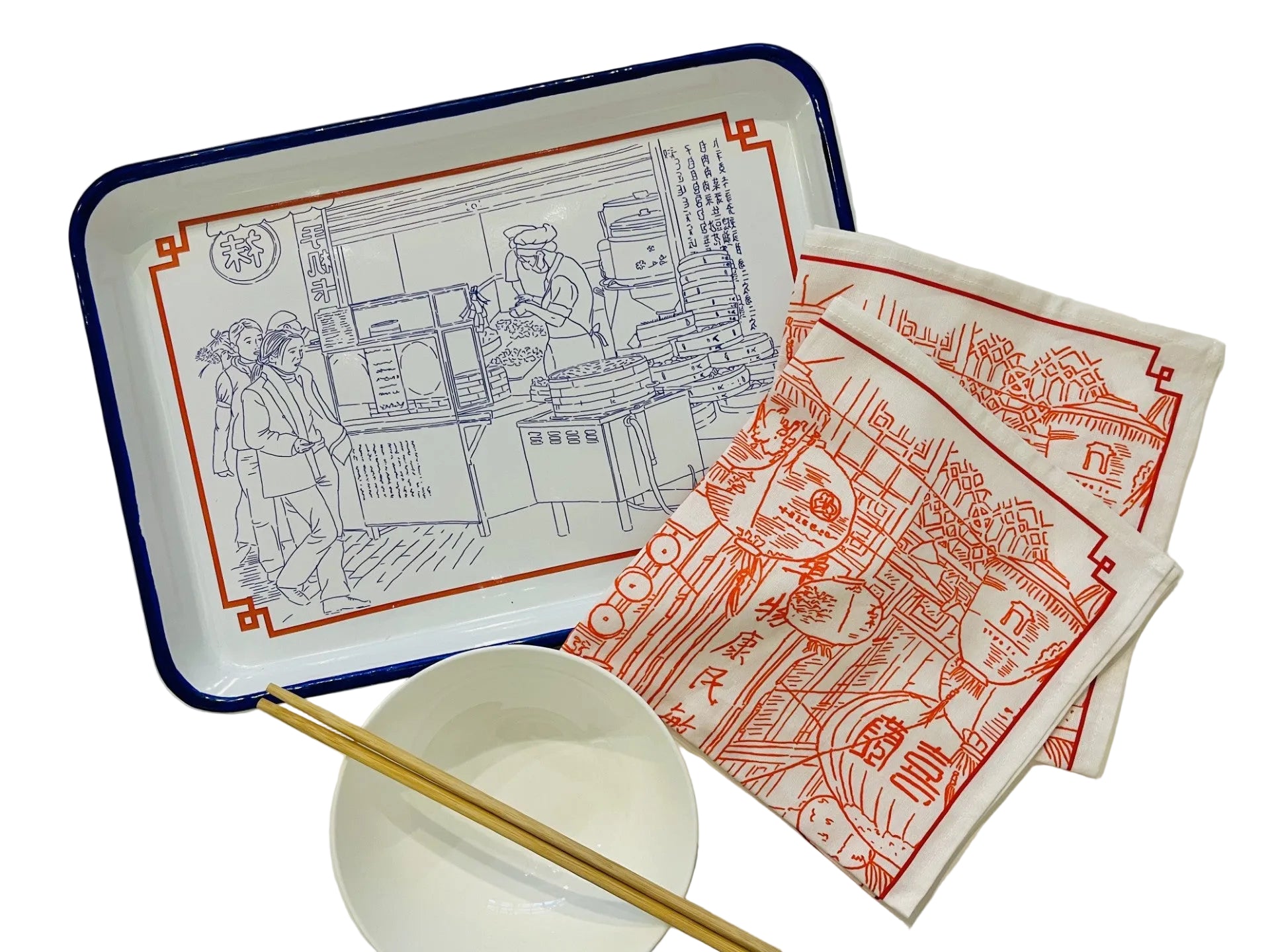Breakfast Enamel Tray Bookazine Hk