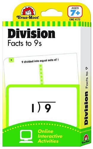Flashcards: Division Facts to 9s – Bookazine