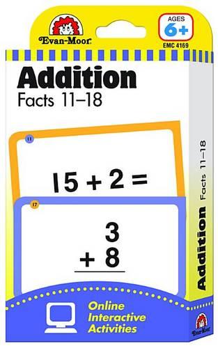 Flashcards: Addition Facts 11-18 – Bookazine