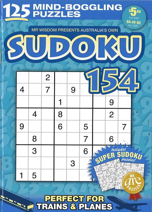 Mr Wisdom Sudoku - Bookazine