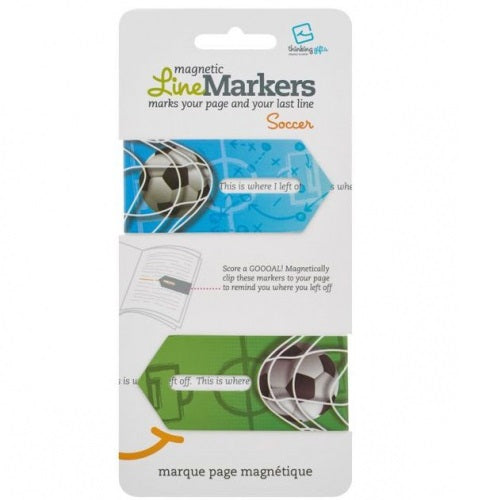 Linemarkers Soccer Bookmarks | Bookazine HK