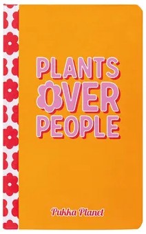 Pukka Planet Softcover "Plants Over People" Notebook | Bookazine HK
