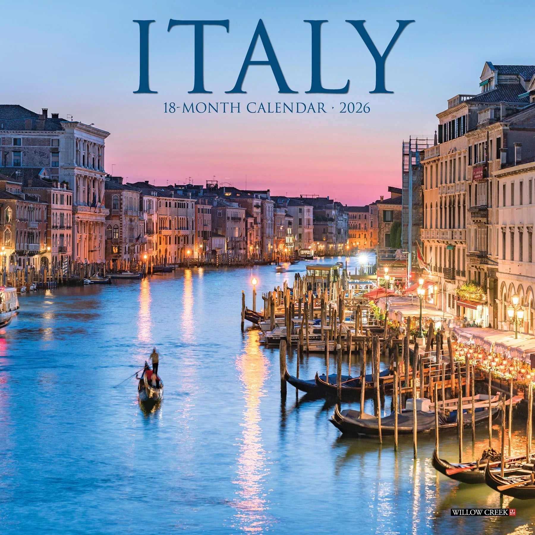 Italy Mini Calendar 2026 – Bookazine