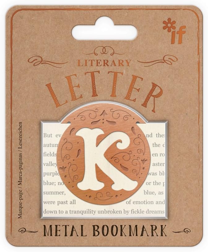 Literary Letters Bookmarks Letters K | Bookazine HK