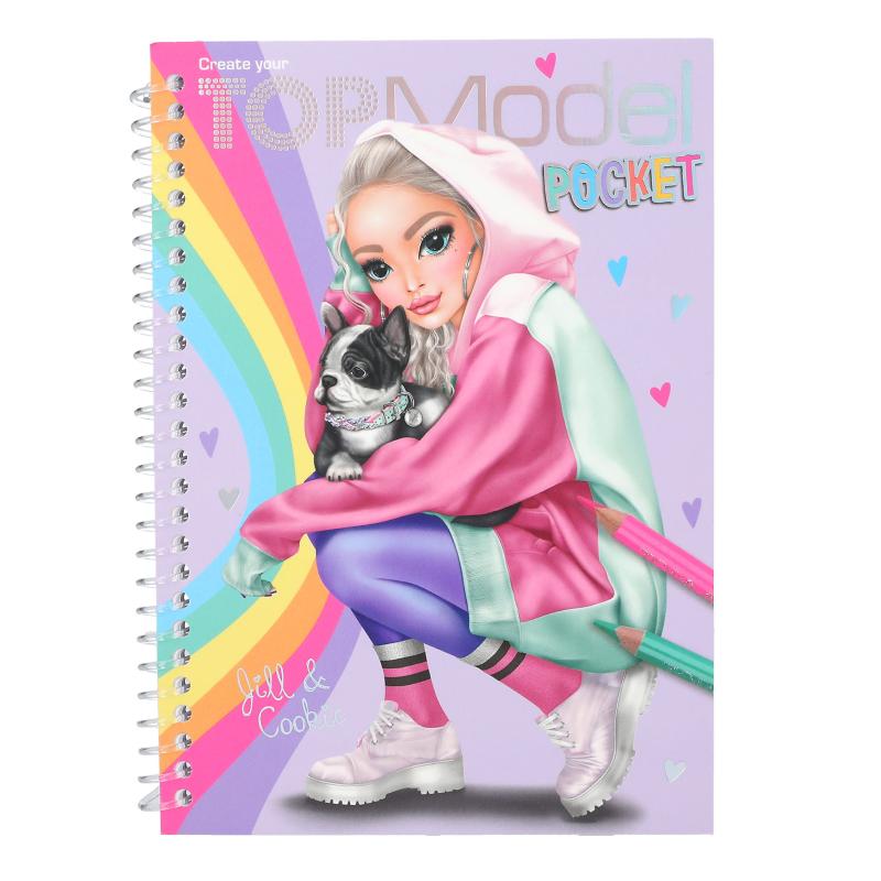 TOPModel Pocket Colouring Book | Bookazine HK