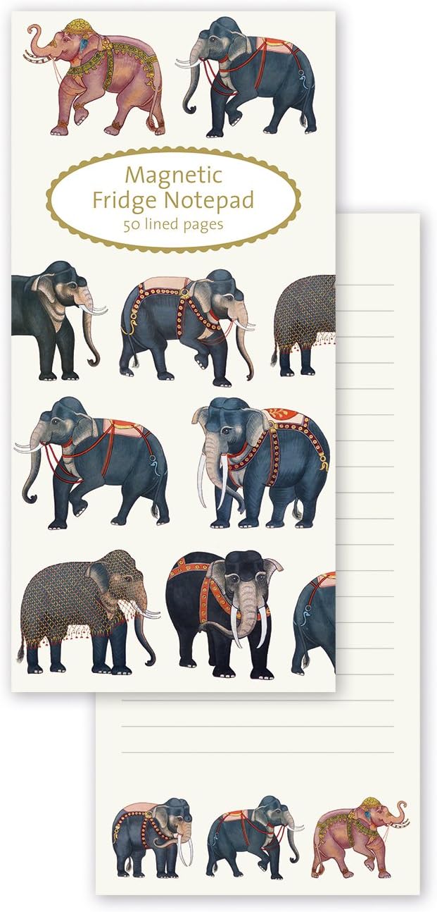 Royal Elephants Magnetic Notepad | Bookazine HK