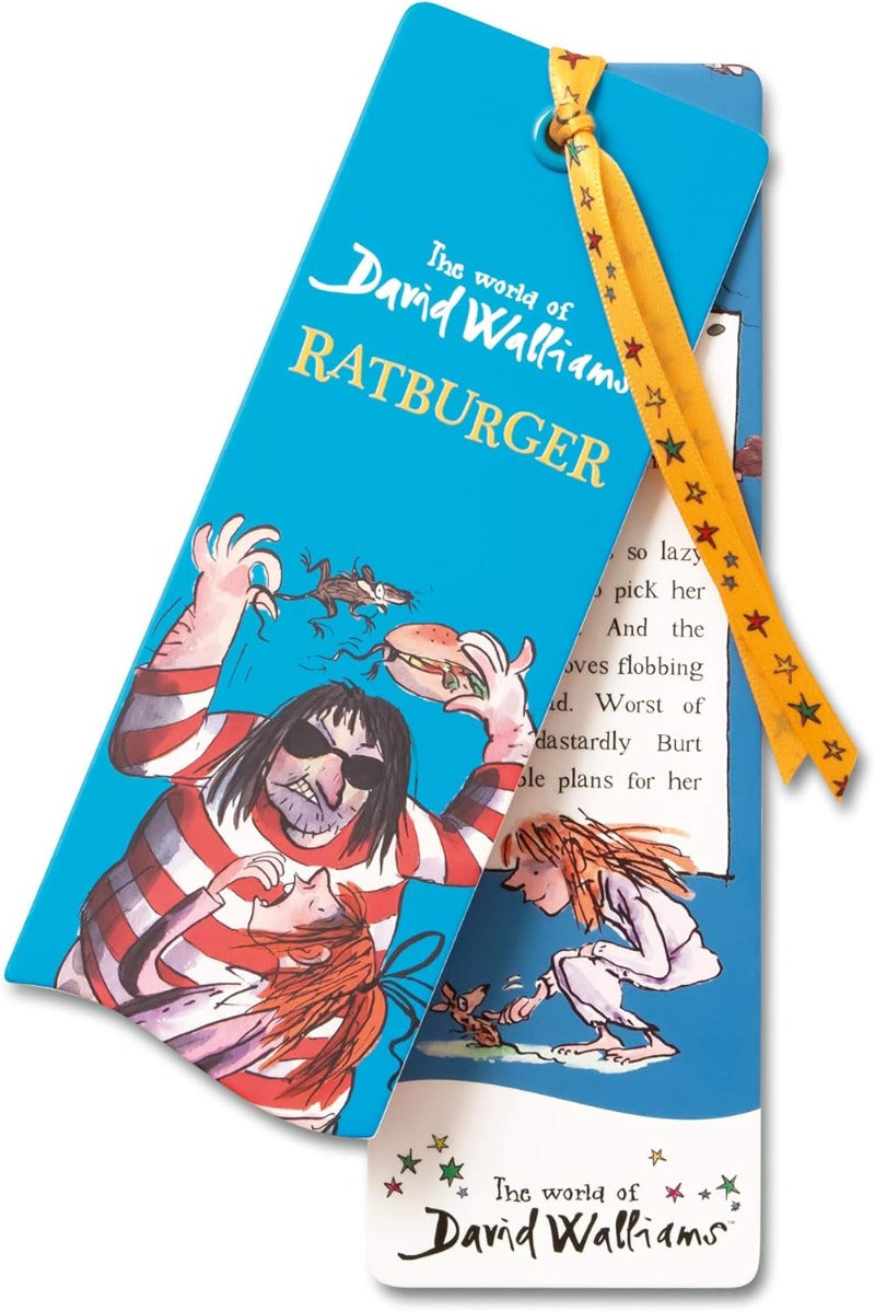 David Walliams Ratburger Bookmark | Bookazine HK