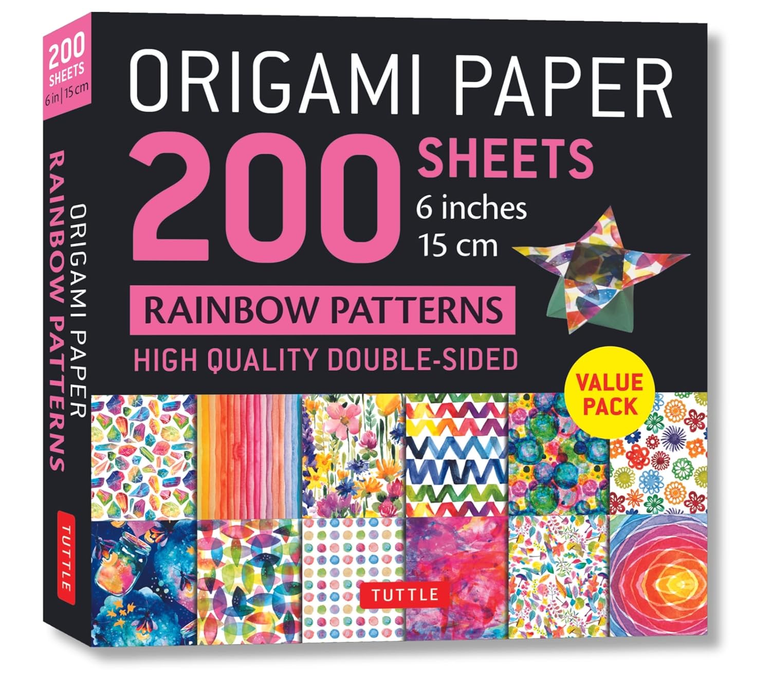 Rainbow Patterns Origami Paper 200S | Bookazine HK