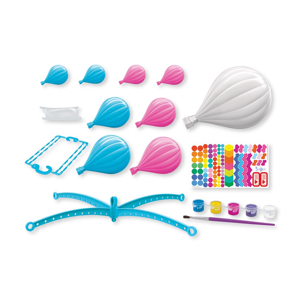 Kidzmaker Paint Your Own Hot Air Balloons Mobile | Bookazine HK