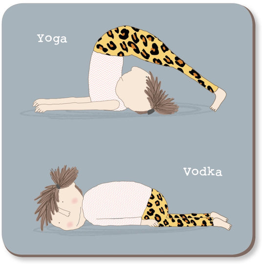Yoga Vodka Coaster | Bookazine HK