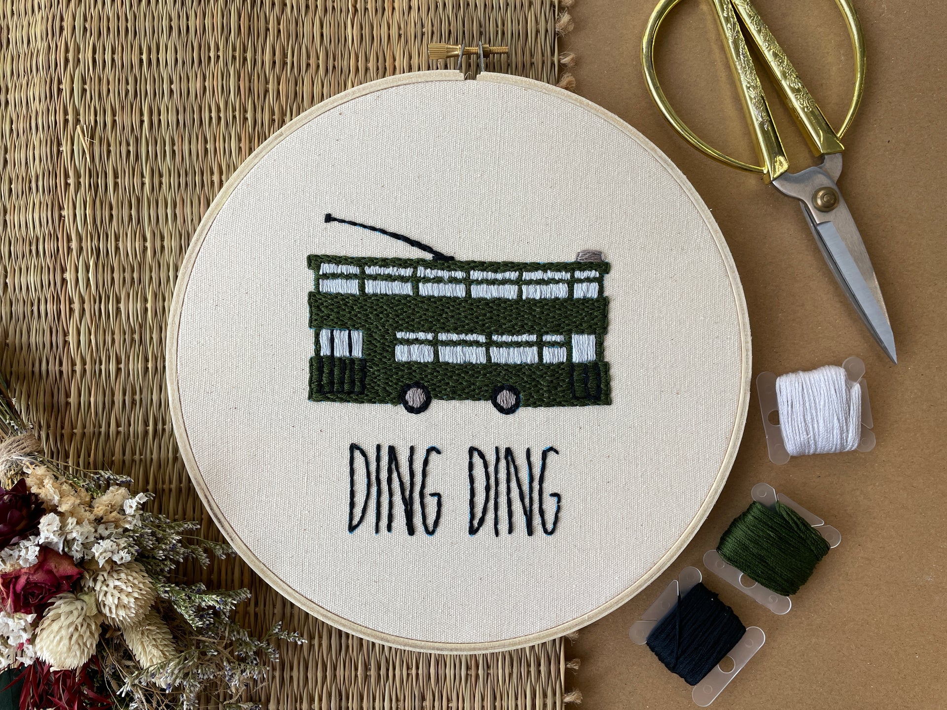 Ding Ding Embroidery Kit | Bookazine HK