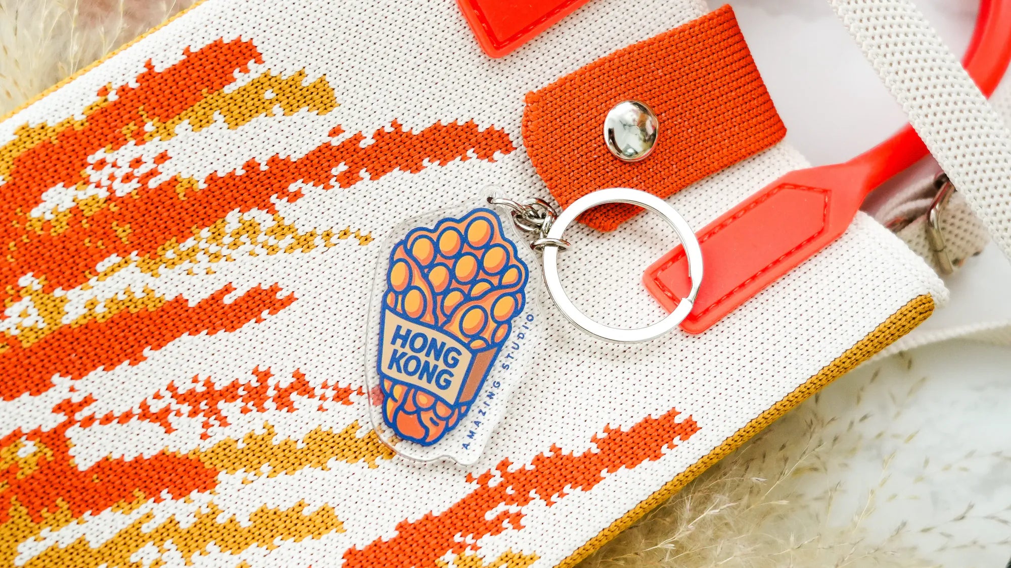 Waffle Keychain | Bookazine HK