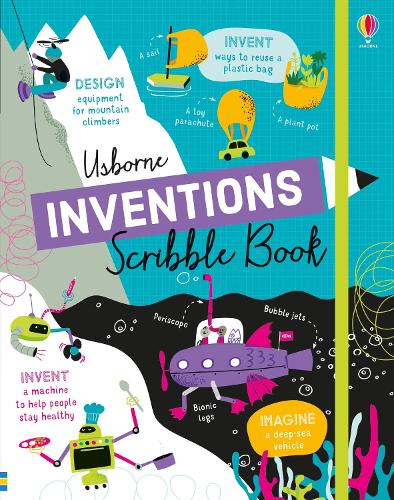Inventions Scribble Book – Bookazine