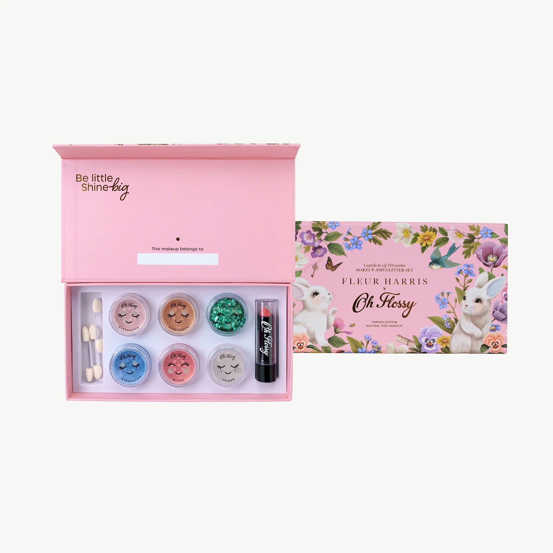 Garden of Dreams Collection Deluxe Makeup & Glitter Set – Bookazine