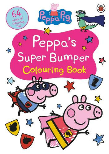 Peppa Pig: Peppa’s Super Bumper Colouring Book – Bookazine