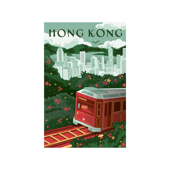 Hong Kong Peak Tram Postcard | Bookazine HK