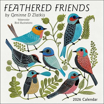 Feathered Friends Wall Calendar 2026 | Bookazine HK