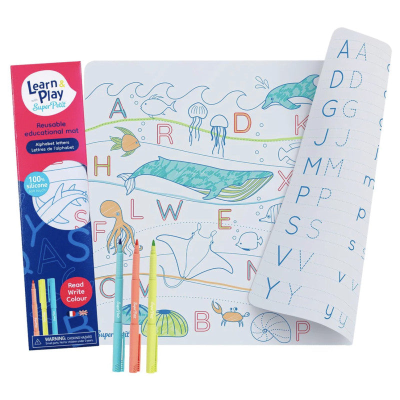 Learn And Play Alphabet Letters Placemat | Bookazine HK