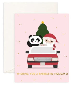 Pandastic Christmas Christmas Greeting Card | bookazine HK