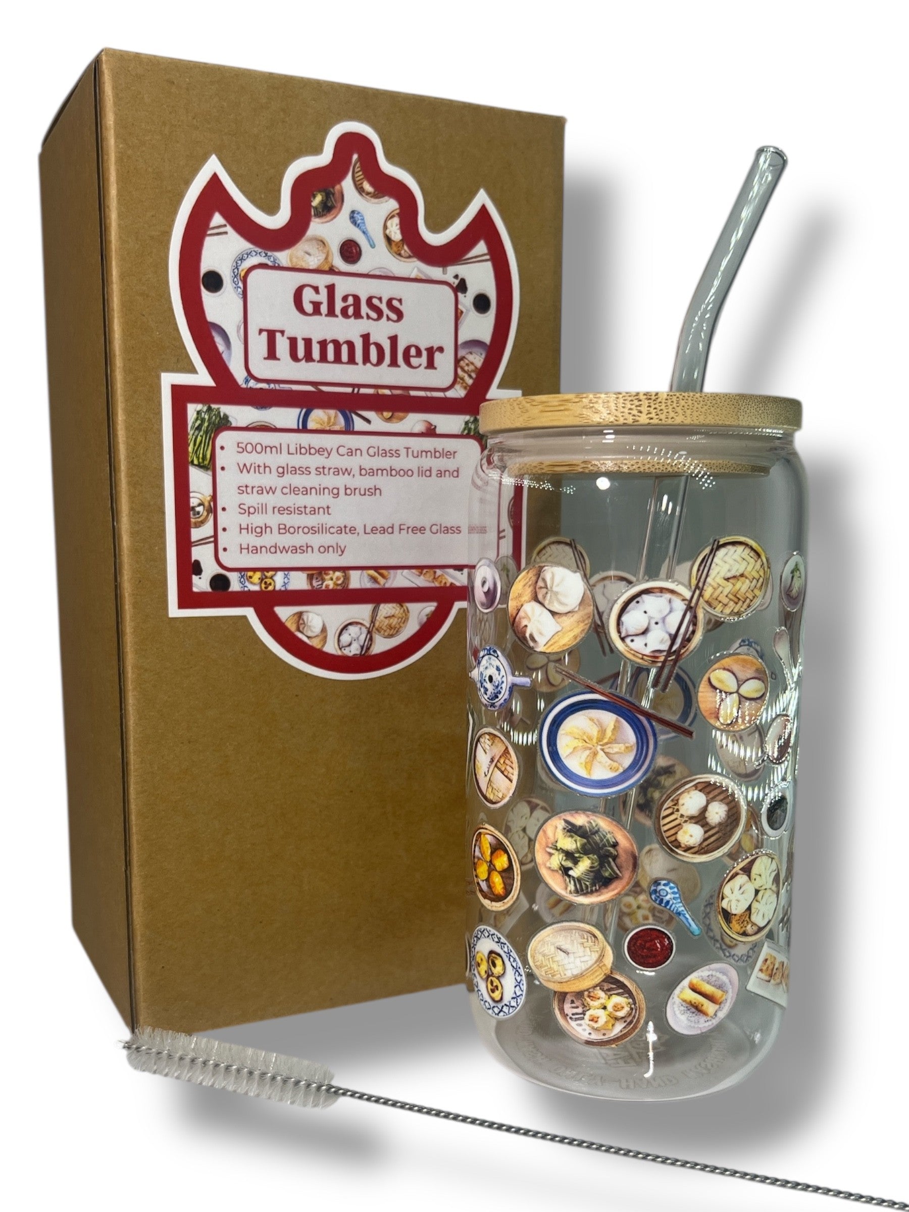 Dimsum Glass Tumbler 450Ml | Bookazine HK