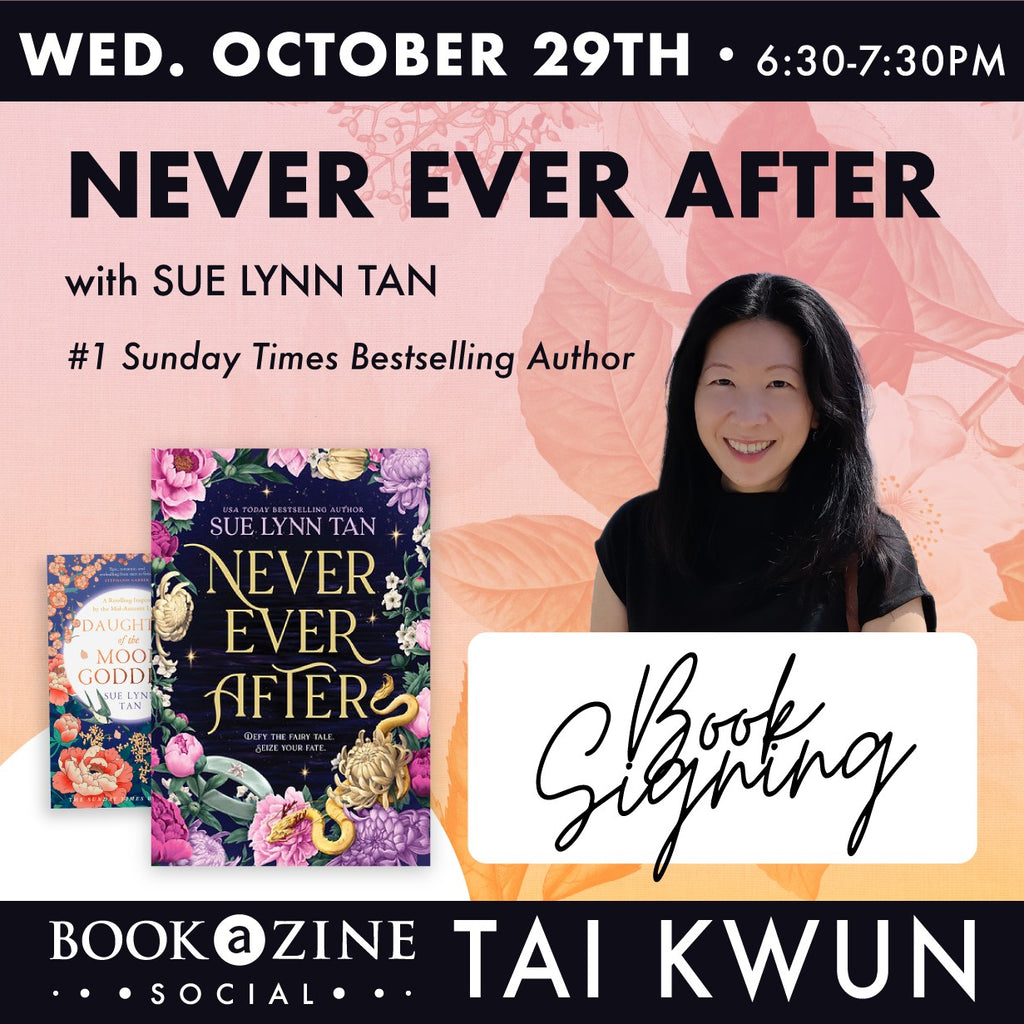Book Launch & Signing: Never Ever After By Sue Lynn Tan | Bookazine HK