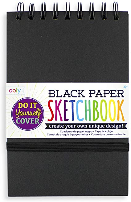 DIY Sketchbook Small Black Paper | Bookazine HK