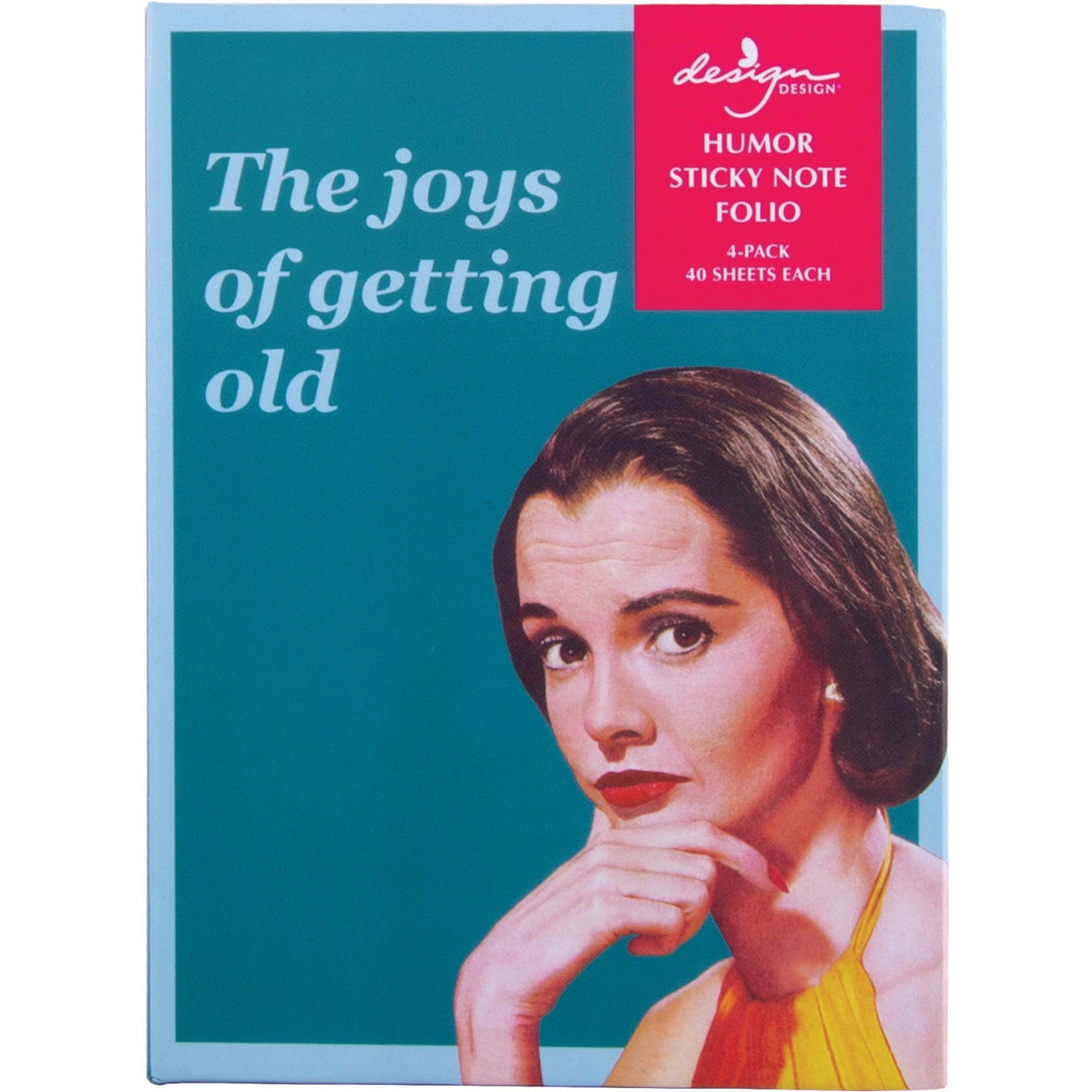 The Joys of Getting Old Sticky Note Folio | Bookazine HK