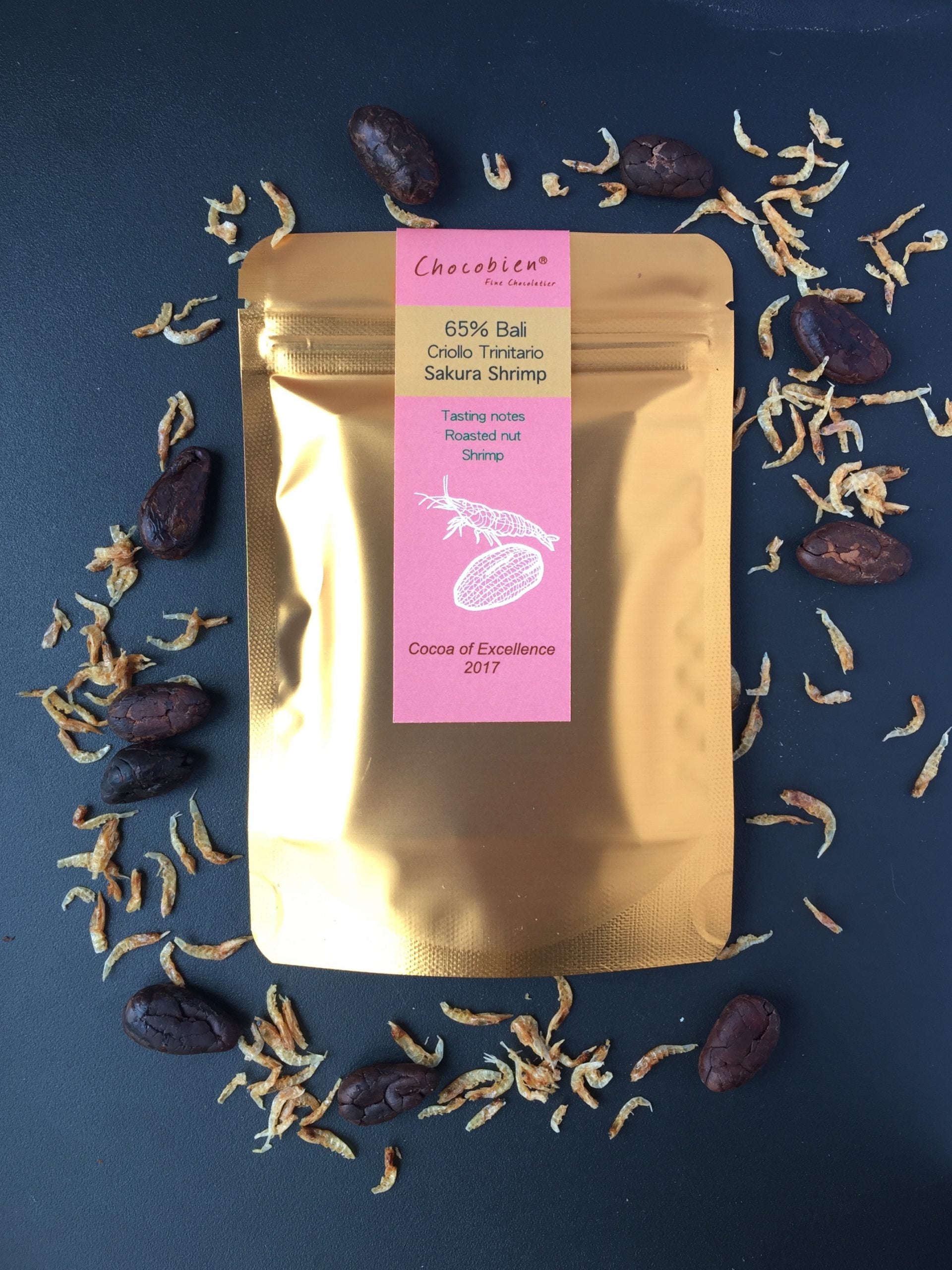 Choco Bien - 65% Sakura Shrimp | Bookazine HK