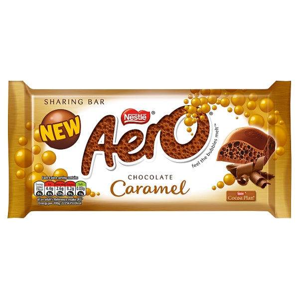 Aero Caramel Block 100G – Bookazine
