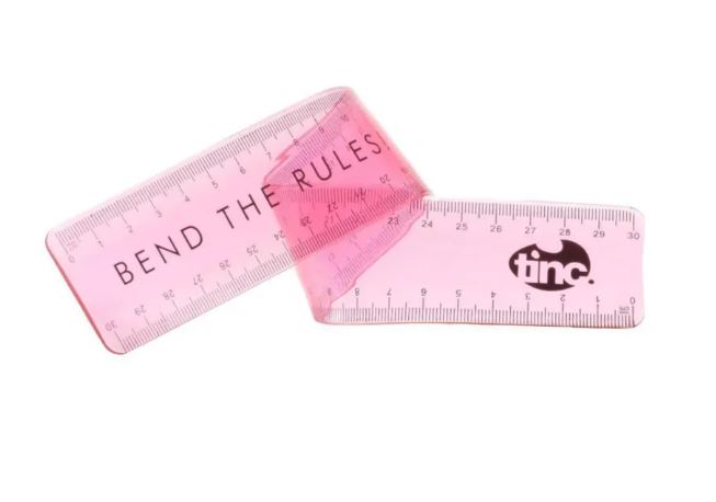 Bendy Ruler Pink 30Cm | Bookazine HK