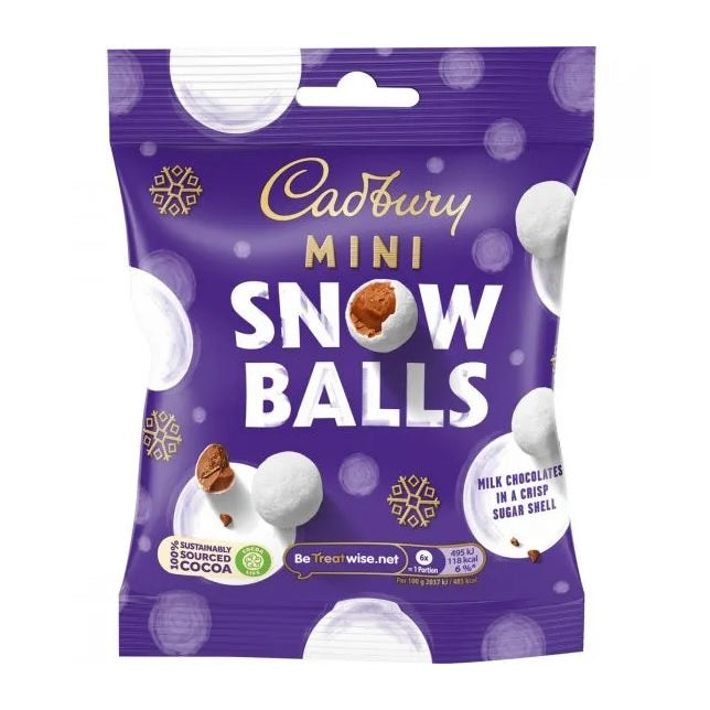 Cadbury Dairy Milk Snow Balls 80G – Bookazine