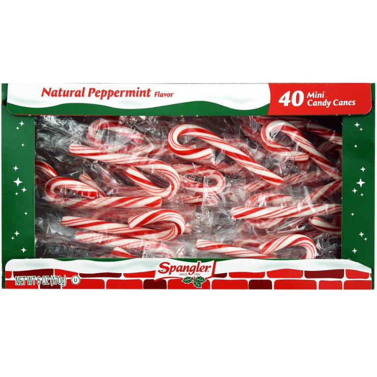 Mini Peppermint Candy Canes 6Oz | Bookazine HK