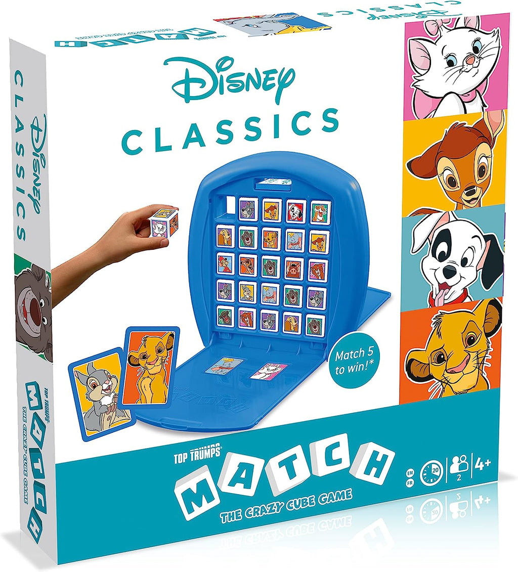 Disney Classics Match Board Game – Bookazine
