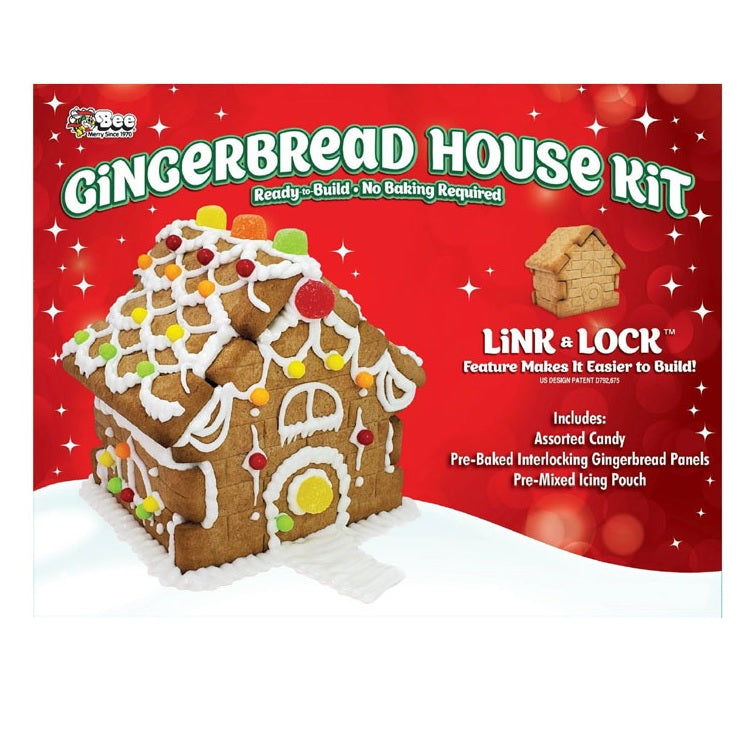 Gingerbread House Kit Christmas 14Oz – Bookazine