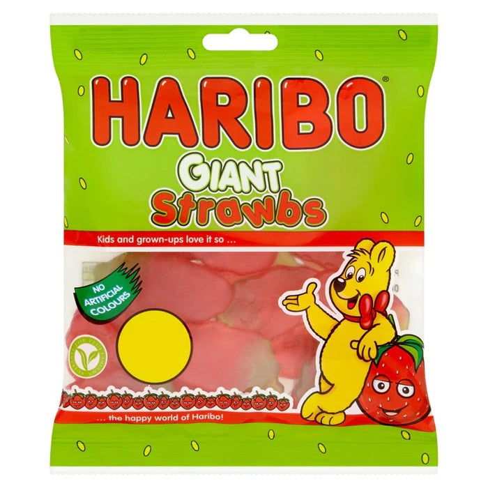 Haribo Strawbs Bag 160G – Bookazine