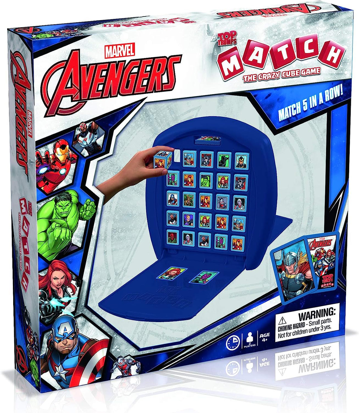Marvel Match Board Game – Bookazine