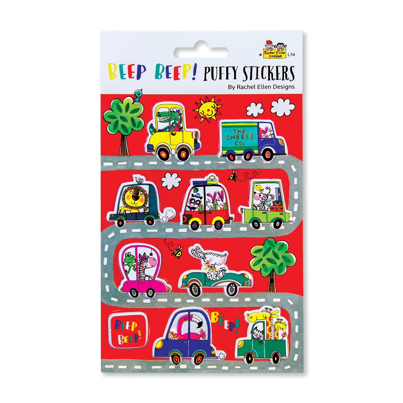Beep Beep Puff Stickers | Bookazine HK