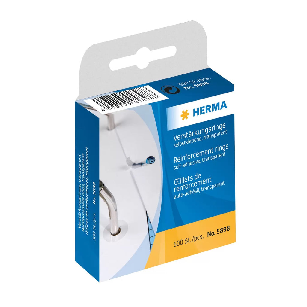 Reinforcement Rings Self-Adhesive Rolls 12Mm – Bookazine
