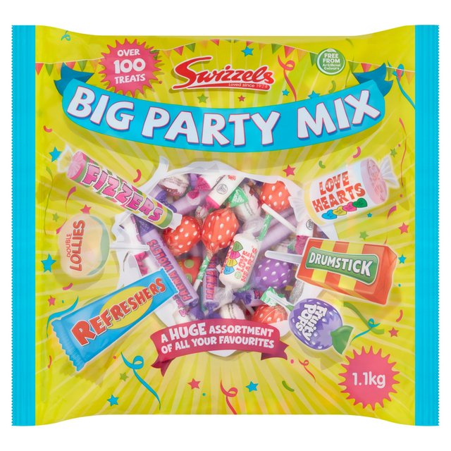 Swizzels Big Party Mix Bag 1.1Kg – Bookazine