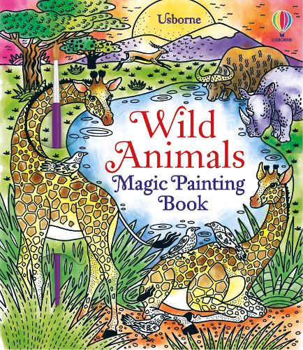 Wild Animals Magic Painting Book – Bookazine