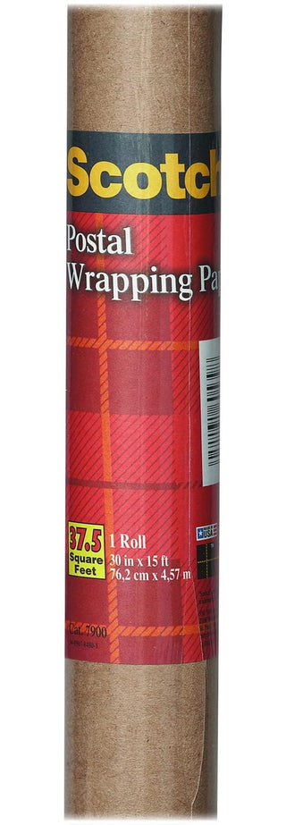 Paper Postal Wrapping 2.5x15ft – Bookazine